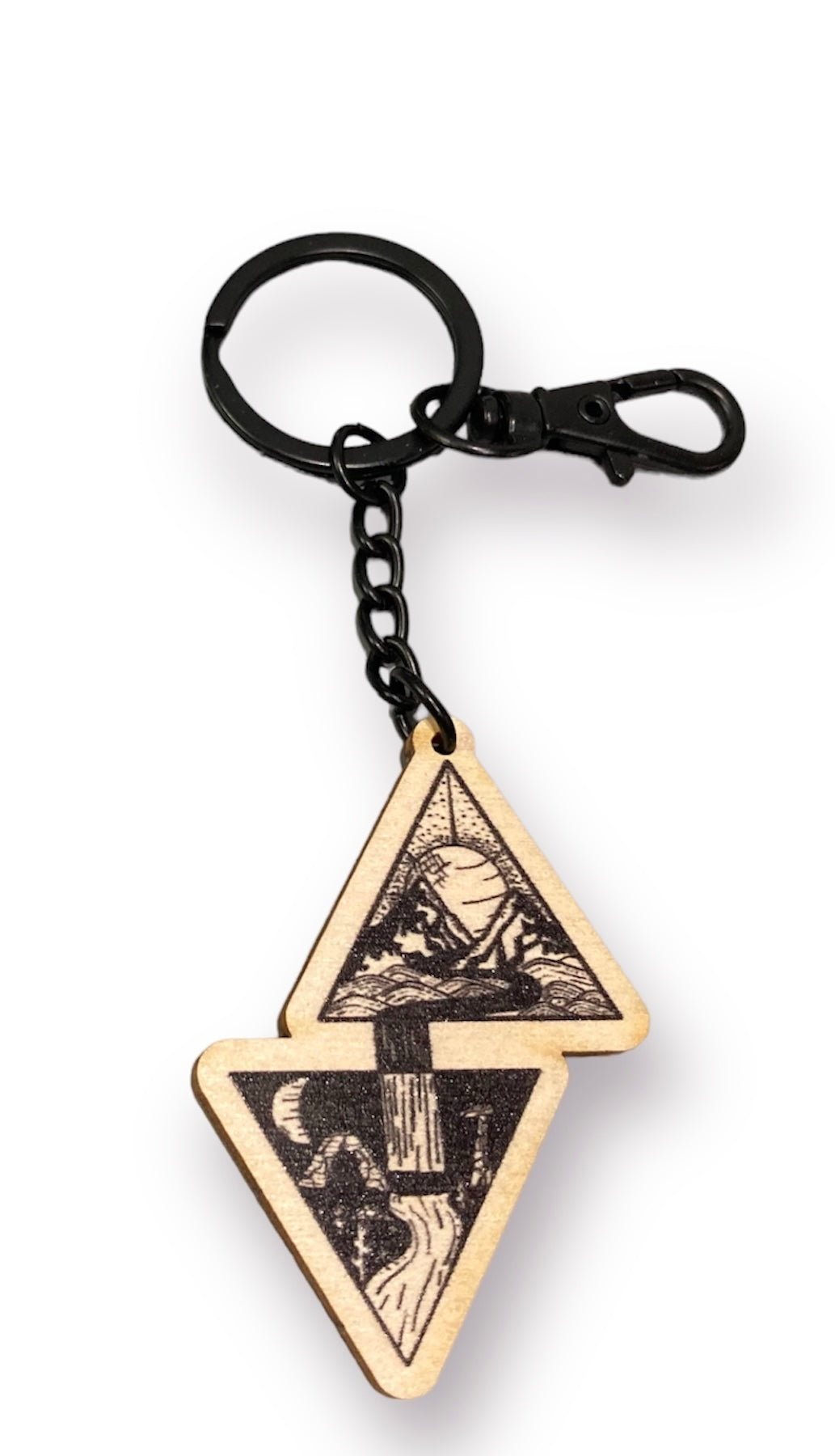 Natural Flow Keychain – Natural Tribute