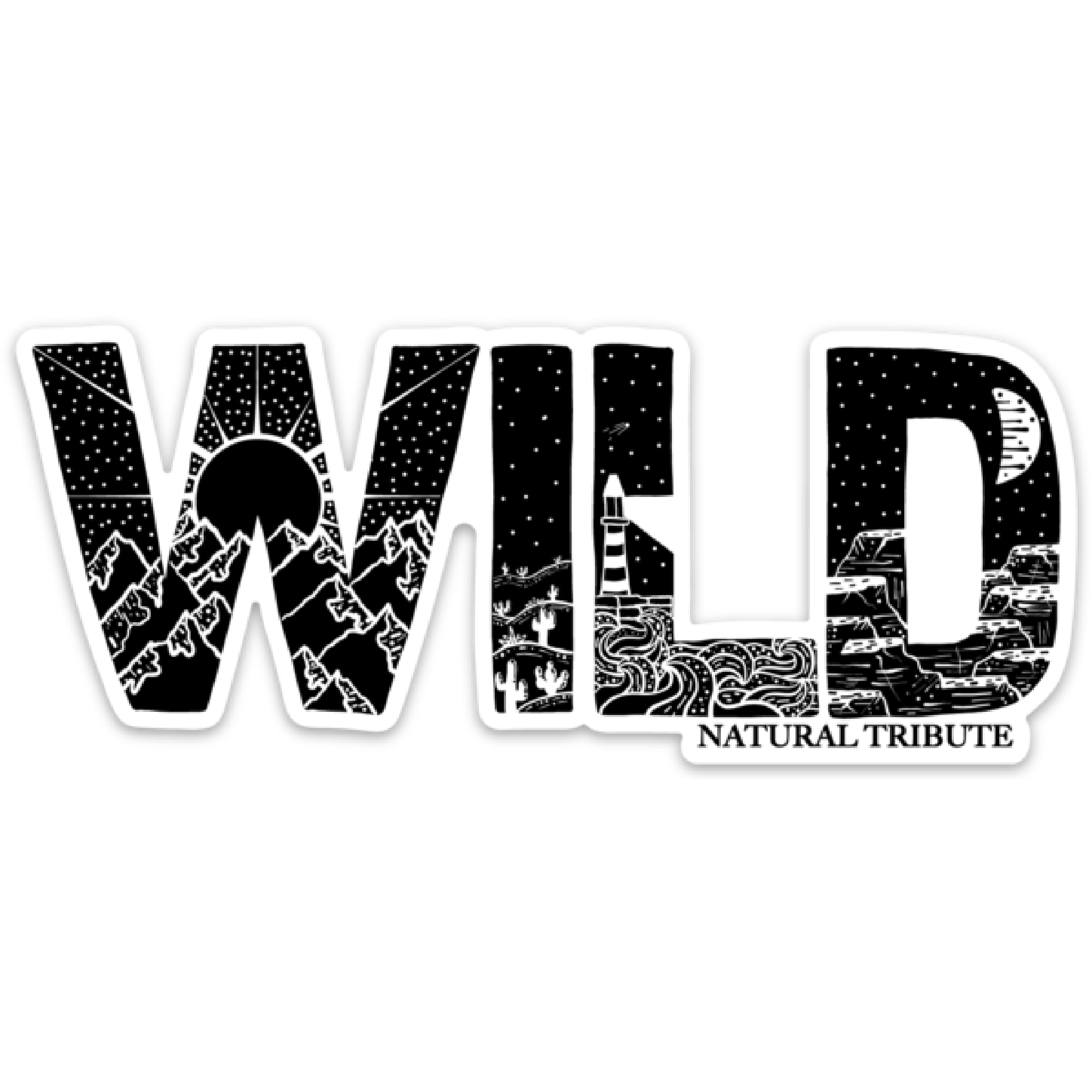 Wild Sticker – Natural Tribute